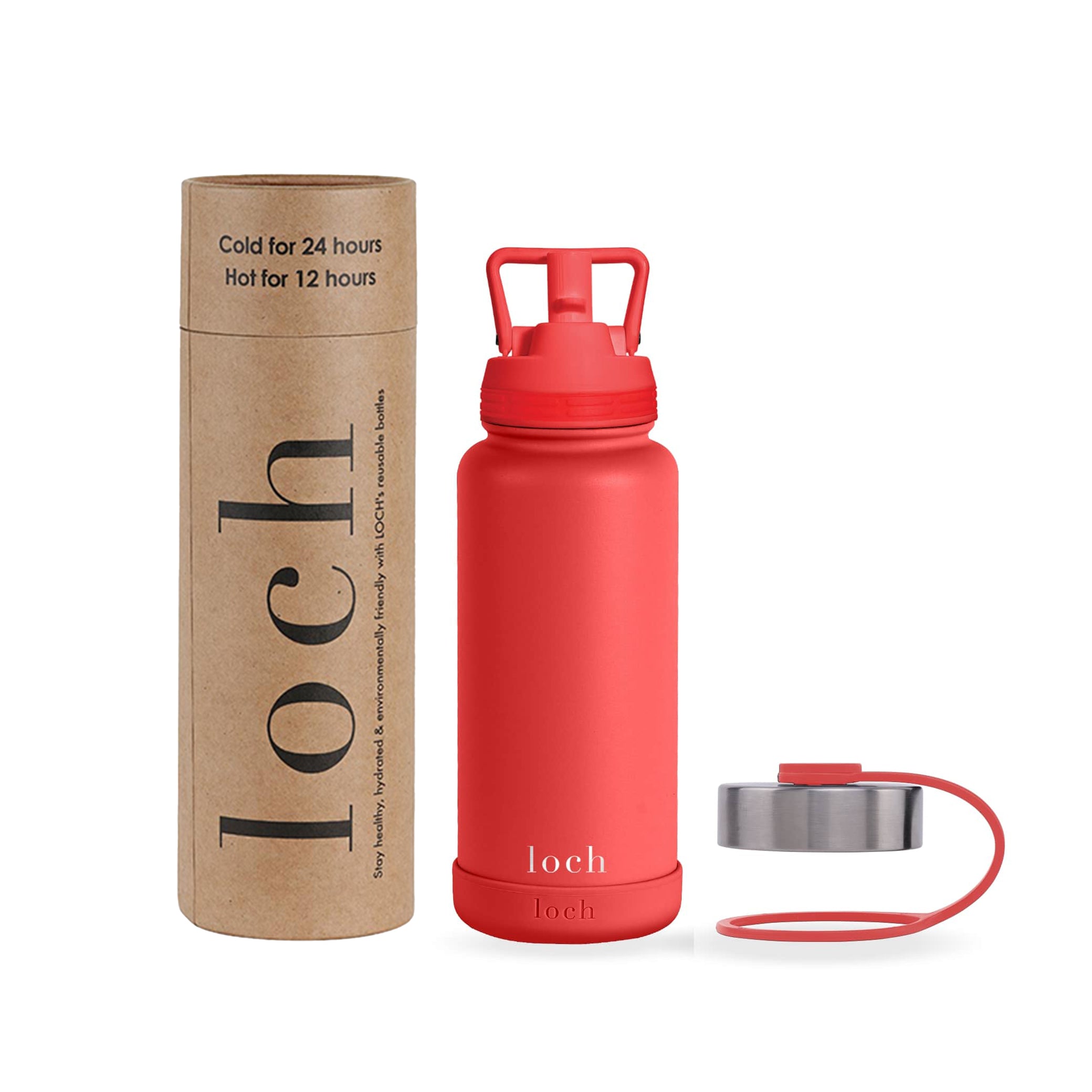 Monochrome Bottle - Fire Red 900ml (32 Oz) – Pinca.ae